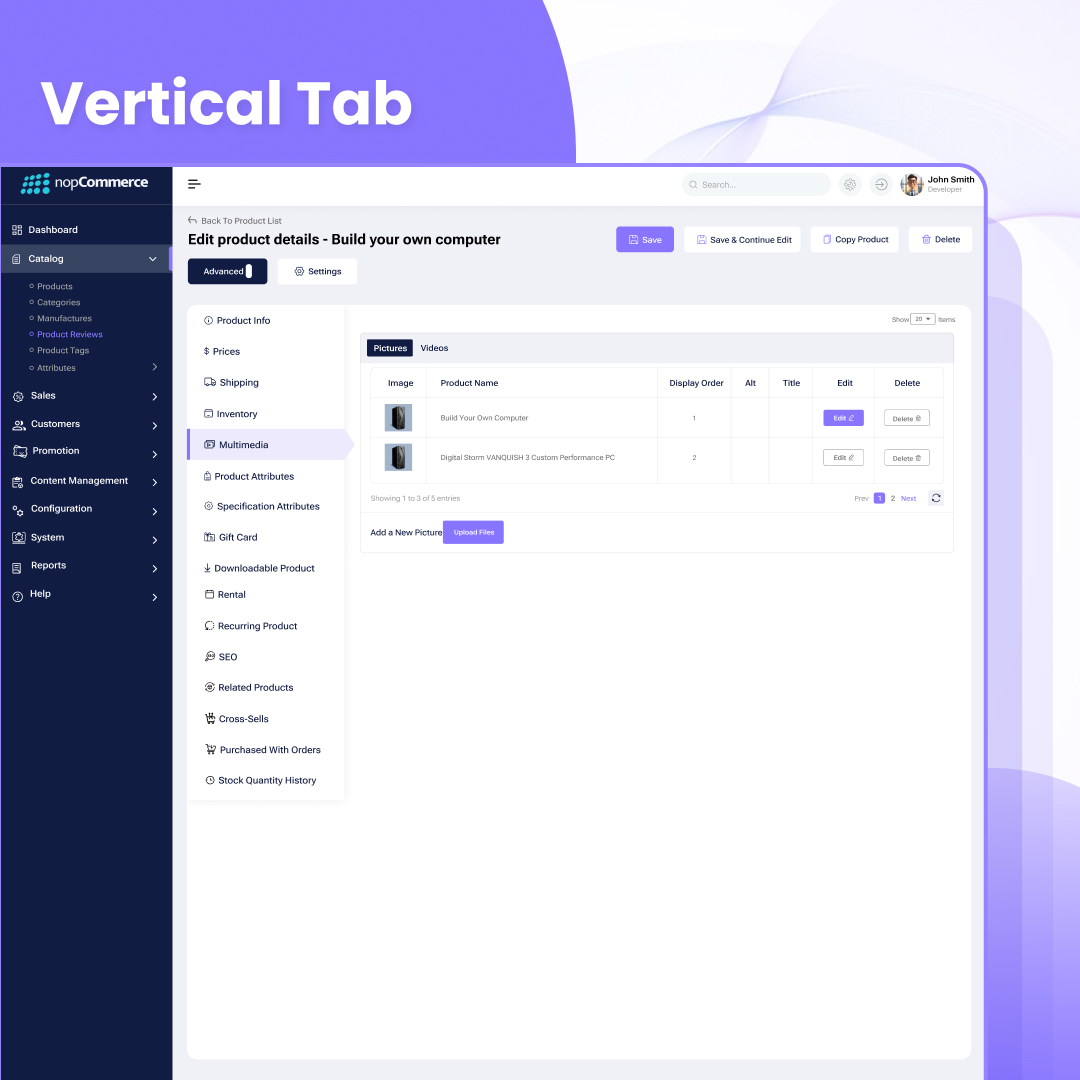 AdminUI Changes Plugin for nopCommerce |NopCommerce Development-Gold Solution Partner